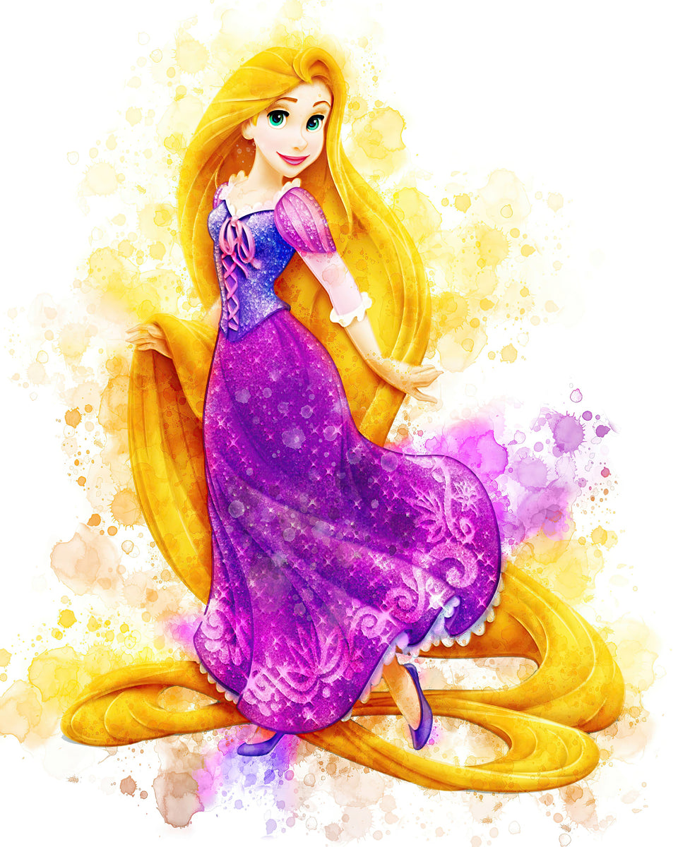 High Quality Disney Princess Wall Art Rapunzel A2 Size Poster – Pixie Posters