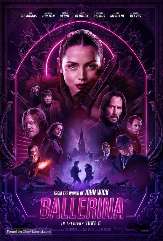 Ballerina A2 Size Movie Poster Wall Art Vers 1 – Pixie Posters