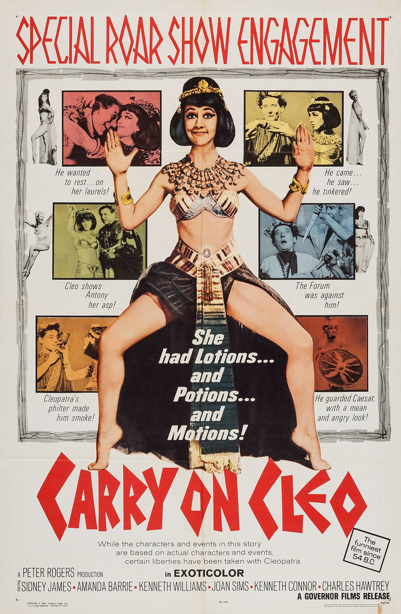 High Quality Carry On Cleo A2 Size Movie Poster – Pixie Posters