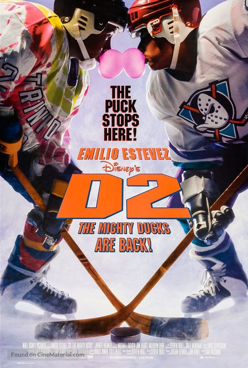 D2: The Mighty Ducks Movie Poster A2 Size – Pixie Posters