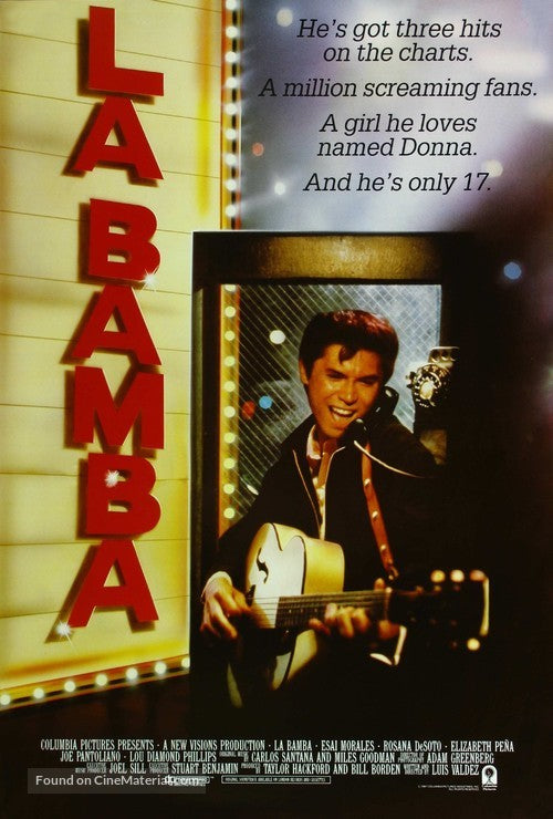 La Bamba Cinema Movie Poster A2 Size – Pixie Posters