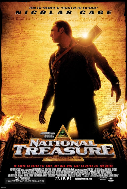 High Quality National Treasure A2 Movie Poster – Pixie Posters