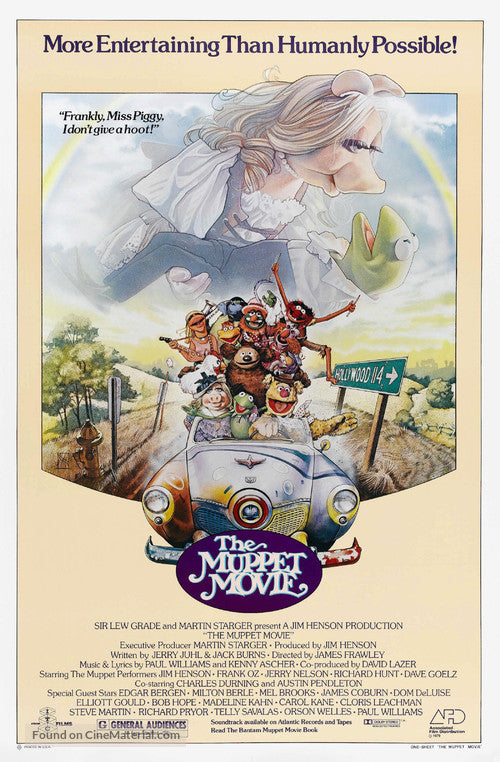 The Muppet Movie Cinema Movie Poster A2 Size – Pixie Posters