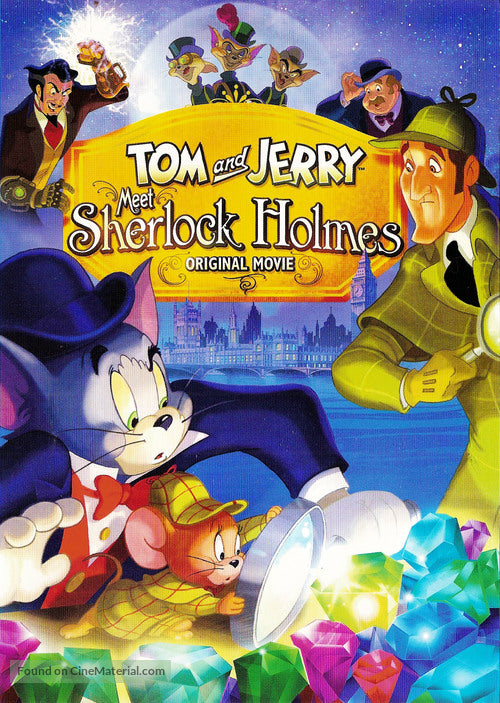 Tom and Jerry Meet Sherlock Holmes Movie Poster A2 Size – Pixie Posters