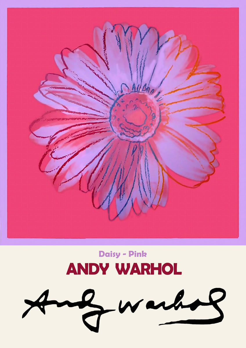 High Quality Andy Warhol Daisy A2 Size Poster – Pixie Posters