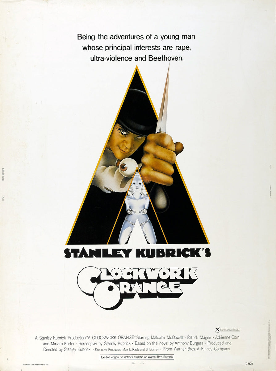A Clockwork Orange A2 Size Movie Poster – Pixie Posters