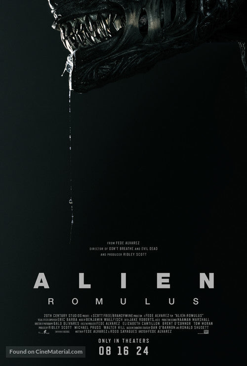 Alien: Romulus Cinema Movie Poster A2 Size Version 3 – Pixie Posters