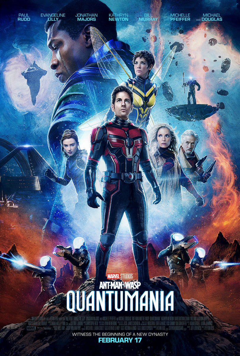 High Quality Ant-Man And The Wasp: Quantumania A2 Size Movie Poster ...