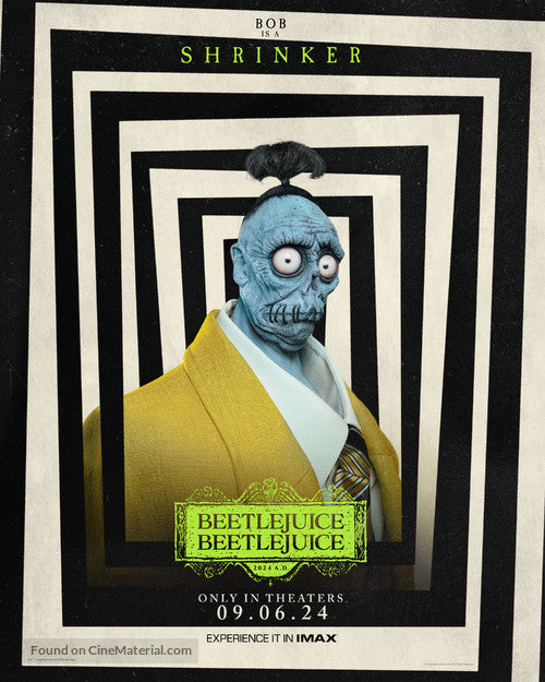 Beetlejuice Beetlejuice Cinema Movie Poster A2 Size Version 7 – Pixie ...
