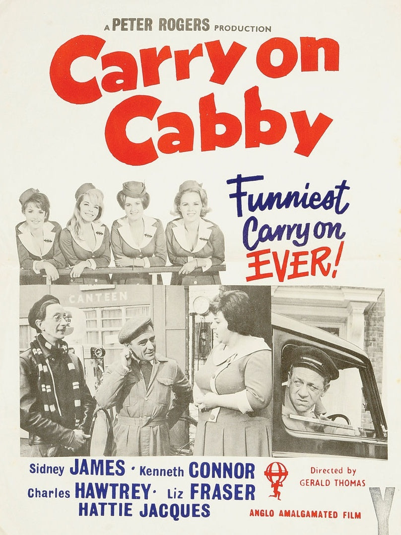 High Quality Carry On Cabby A2 Size Movie Poster – Pixie Posters