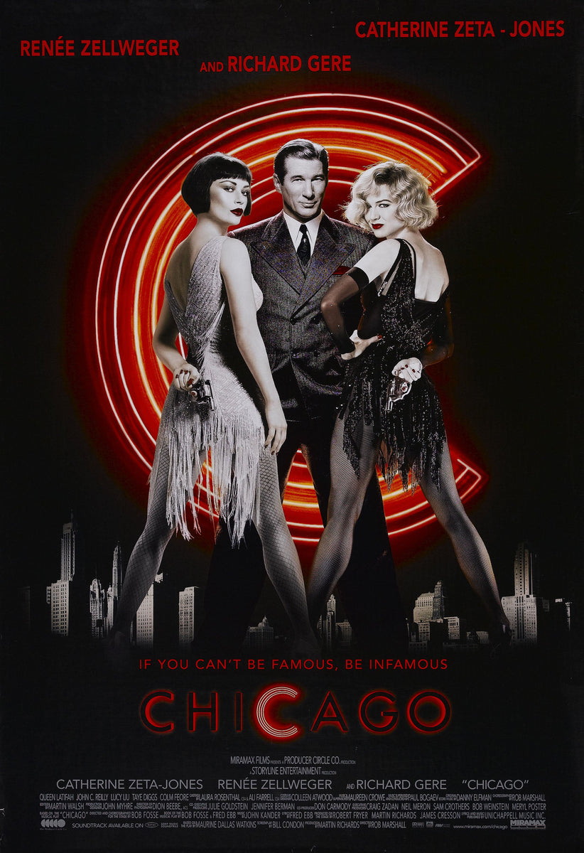 Chicago A2 Size Movie Poster – Pixie Posters