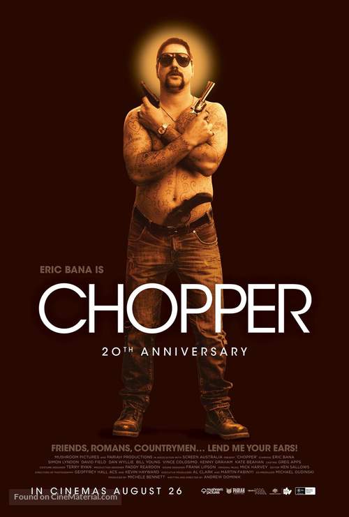 High Quality Chopper A2 Movie Poster – Pixie Posters
