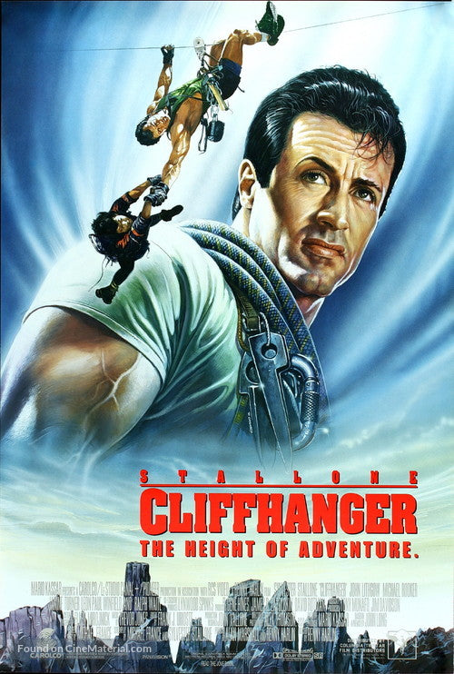 Cliffhanger Cinema Movie Poster A2 Size – Pixie Posters