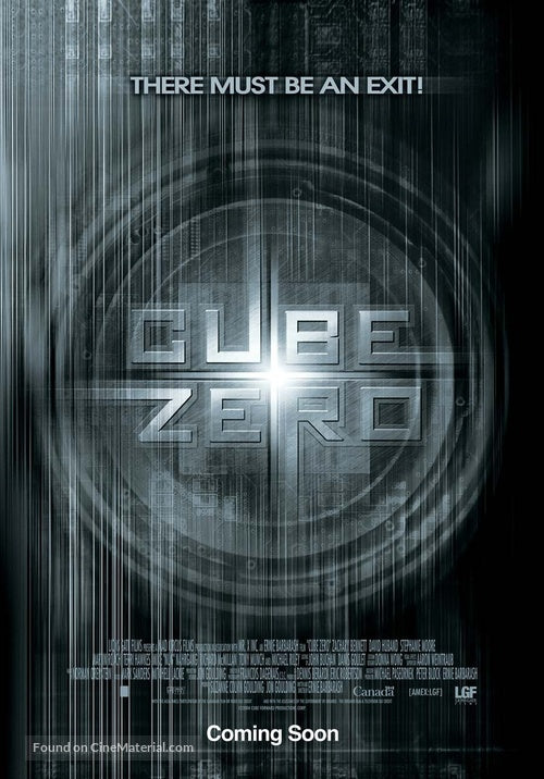 Cube Zero Cinema Movie Poster A2 Size – Pixie Posters