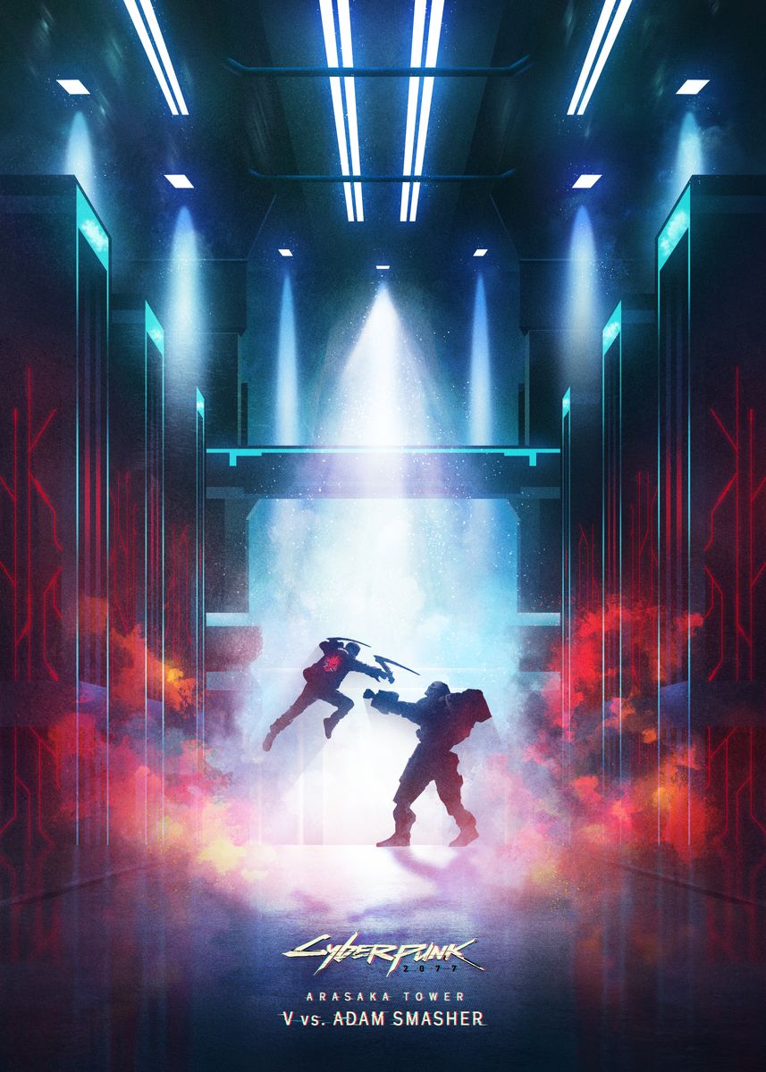 High Quality Cyberpunk Option 11 A2 Size Poster – Pixie Posters