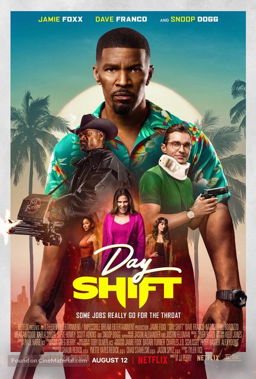 High Quality Day Shift A2 Movie Poster – Pixie Posters