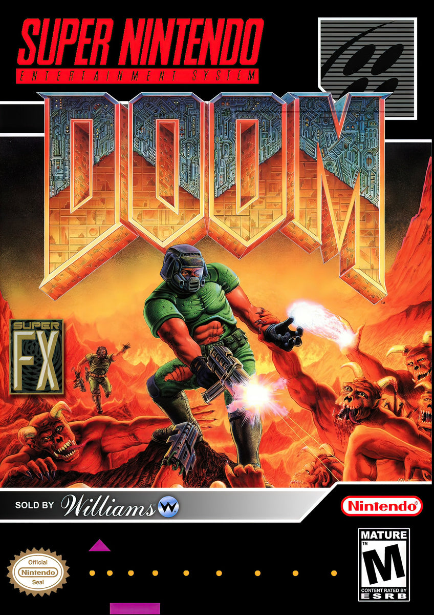 High Quality 90s Doom A2 Size Poster – Pixie Posters