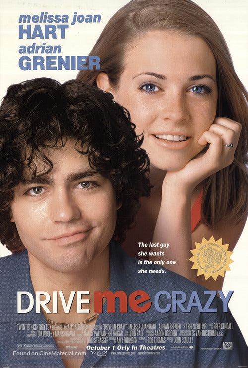 Drive Me Crazy Movie Poster A2 Size – Pixie Posters