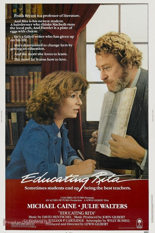 Educating Rita Movie Poster A2 Size – Pixie Posters