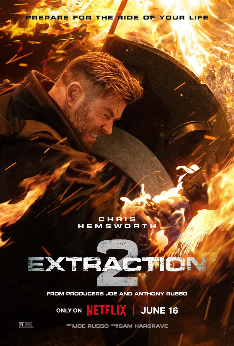 Extraction A2 Size Movie Poster – Pixie Posters