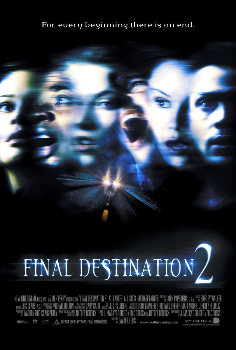 High Quality final destination 2 A2 Size Movie Poster – Pixie Posters