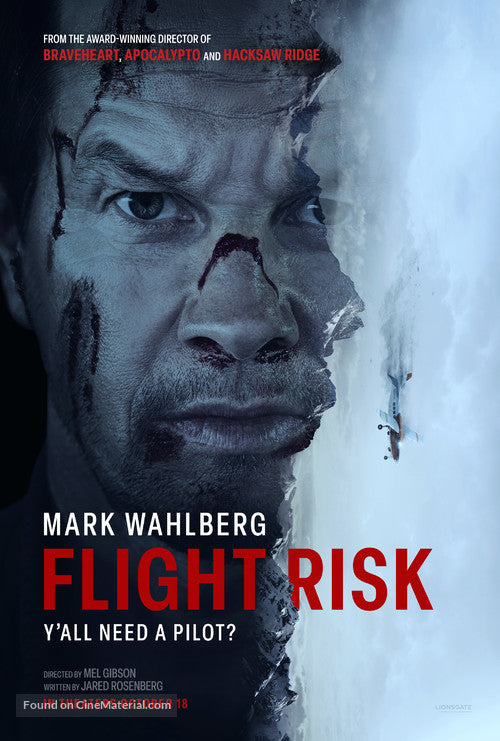 Flight Risk Cinema Movie Poster A2 Size – Pixie Posters