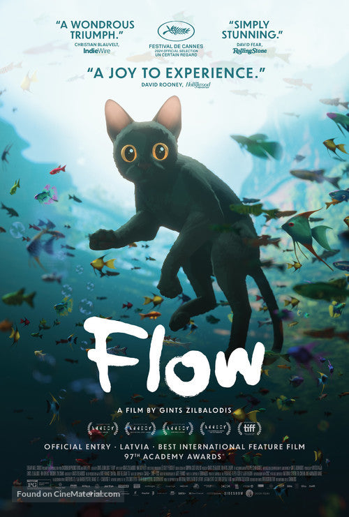 Flow Movie Poster A2 Size Version 1 – Pixie Posters