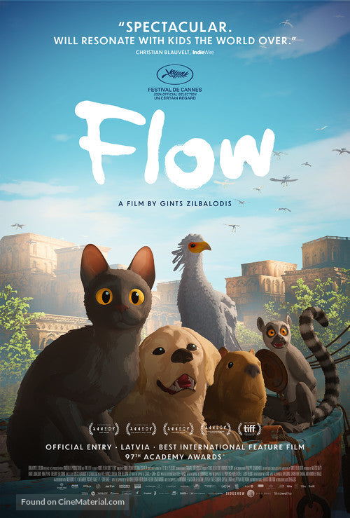 Flow Movie Poster A2 Size Version 2 – Pixie Posters