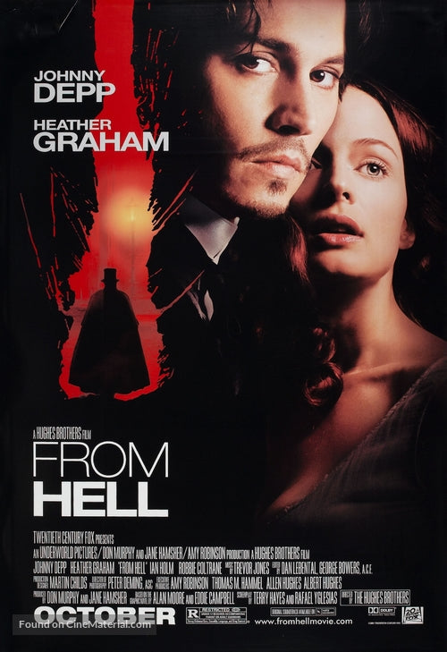 From Hell Cinema Movie Poster A2 Size – Pixie Posters