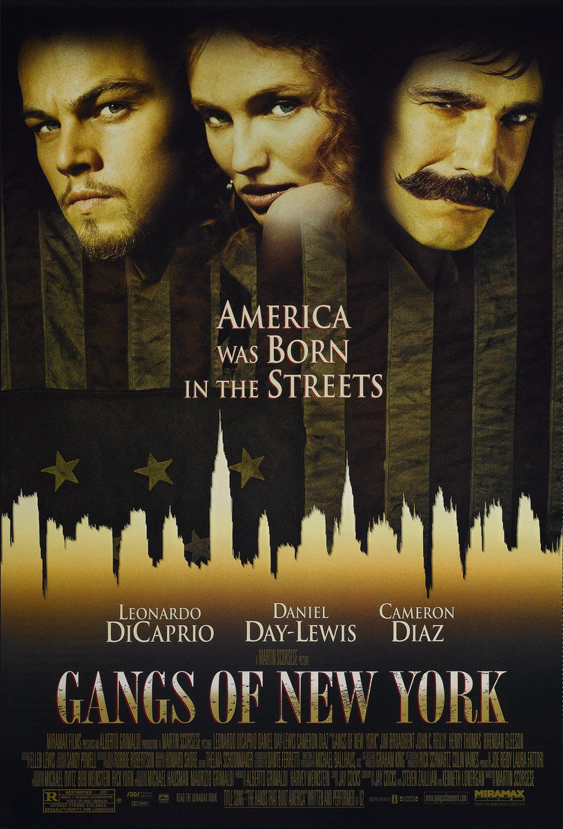 Gangs of new york A2 Size Movie Poster – Pixie Posters