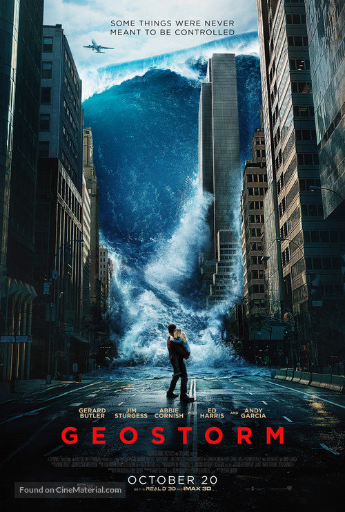 High Quality Geostorm A2 Movie Poster – Pixie Posters