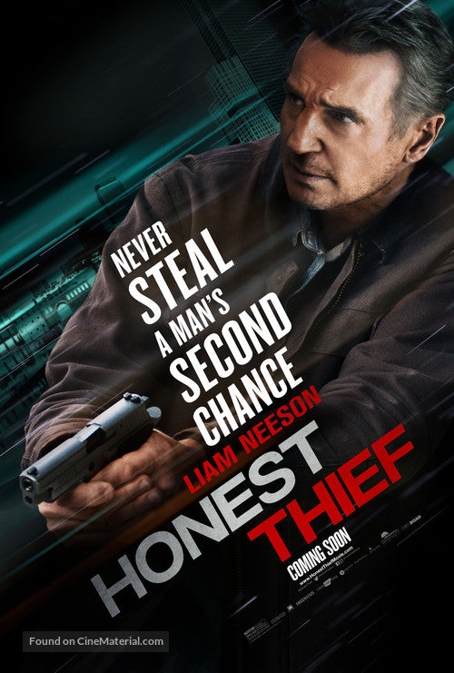 High Quality Honest Thief A2 Movie Poster – Pixie Posters