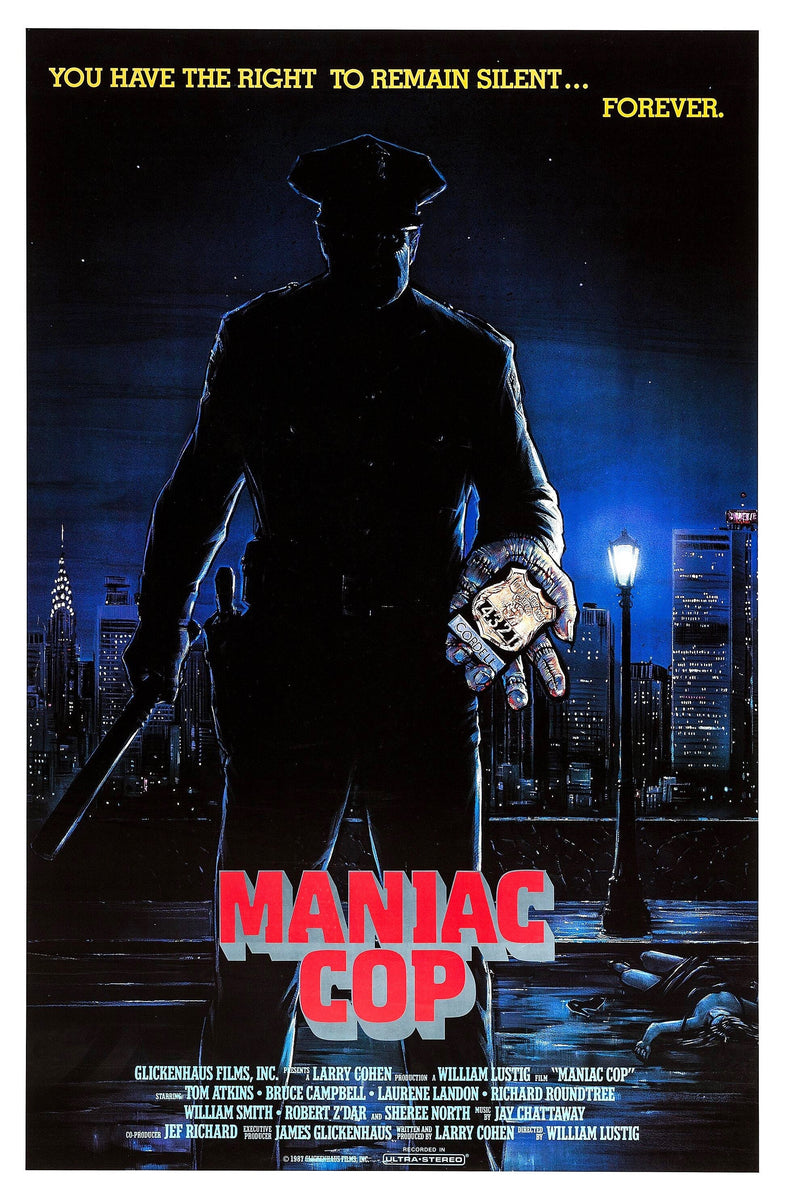 maniac cop A2 Size Movie Poster – Pixie Posters