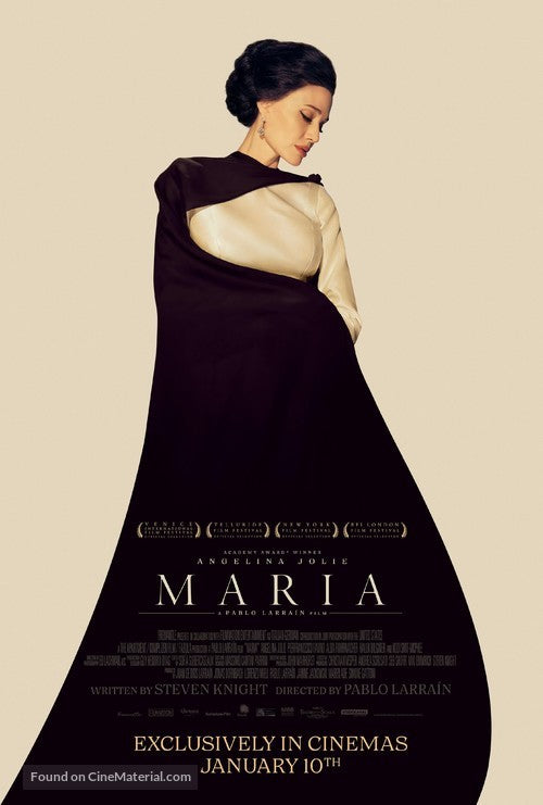 Maria Movie Poster A2 Size – Pixie Posters