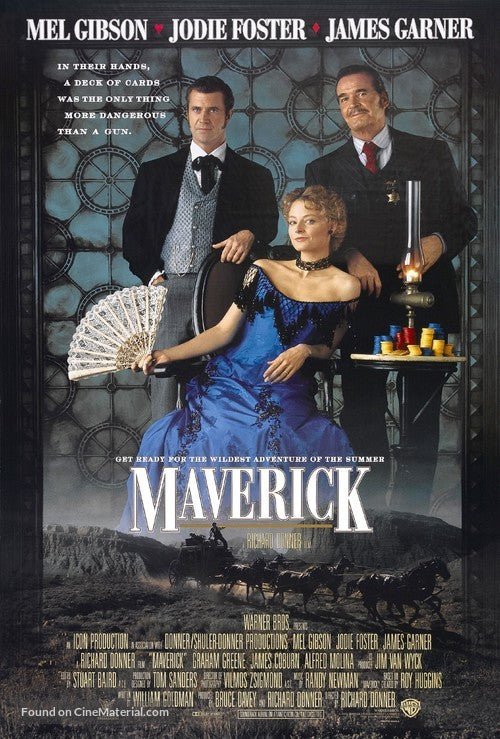 Maverick Movie Poster A2 Size – Pixie Posters