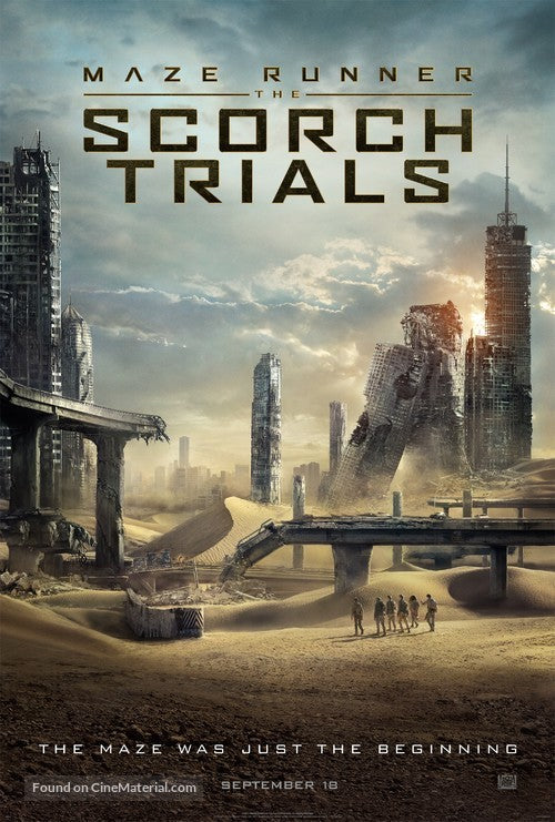 High Quality Maze Runner: The Scorch Trials A2 Movie Poster – Pixie Posters
