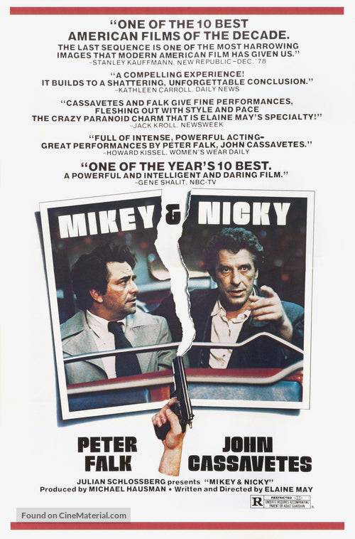 Mikey and Nicky Movie Poster A2 Size – Pixie Posters