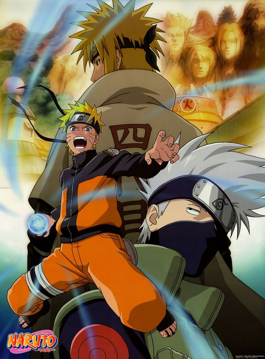 High Quality Naruto Anime Option 25 A2 Size Poster – Pixie Posters
