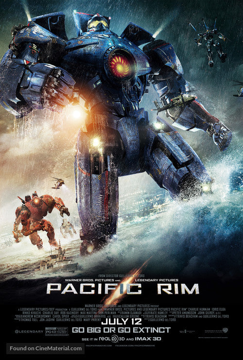 High Quality Pacific Rim A2 Movie Poster – Pixie Posters