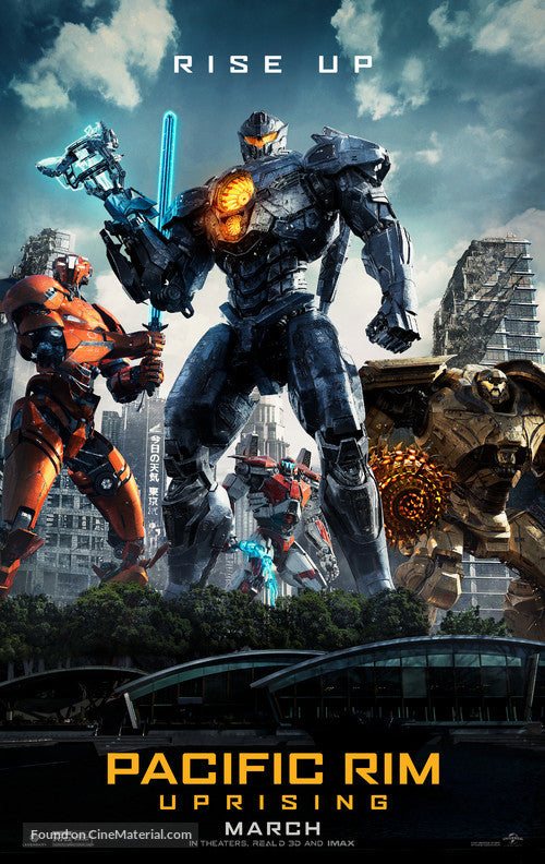 High Quality Pacific Rim: Uprising A2 Movie Poster – Pixie Posters