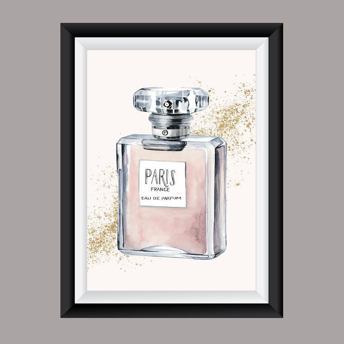 High Quality Fashion Wall Art Pink perfume A2 Size Poster – Pixie Posters