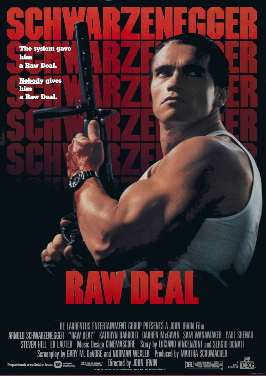 High Quality Raw Deal A2 Size Movie Poster – Pixie Posters