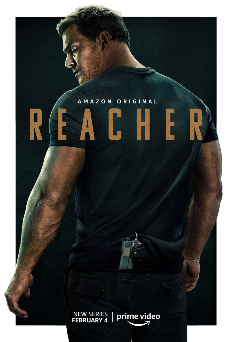 High Quality Reacher A2 Size Poster – Pixie Posters