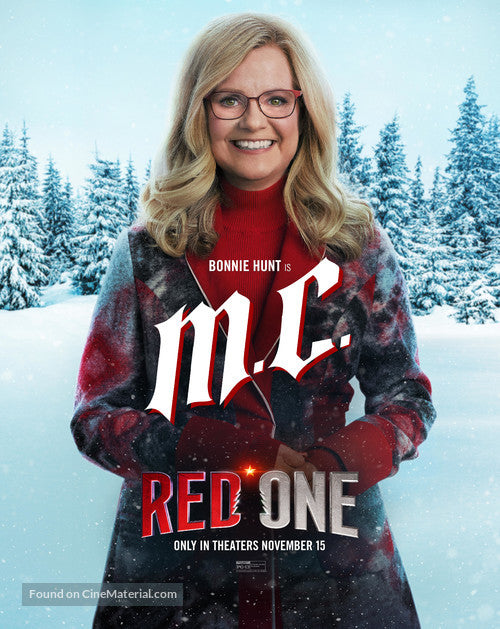 Red One Movie Poster A2 Size Version 6 – Pixie Posters