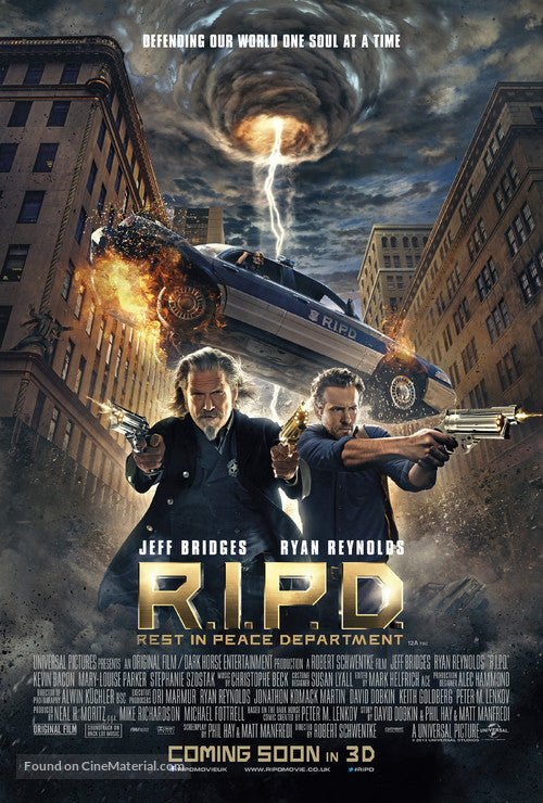 High Quality R.I.P.D. A2 Movie Poster – Pixie Posters