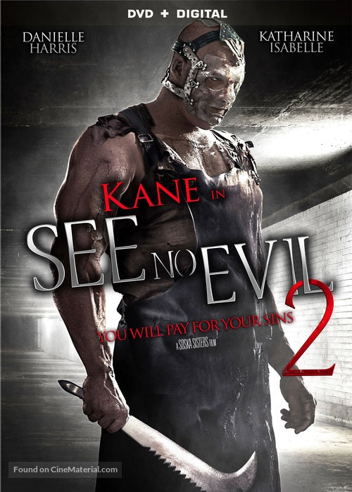 See No Evil 2 Movie Poster A2 Size – Pixie Posters
