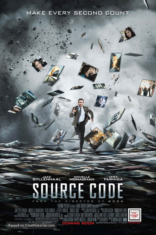 High Quality Source Code A2 Movie Poster – Pixie Posters