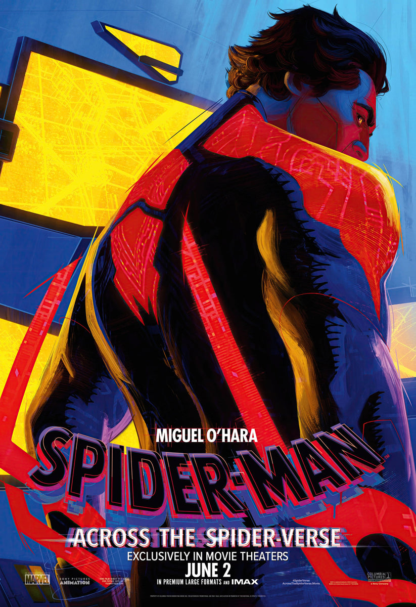 High Quality Spider-man Across The Spider-verse Design 13 A2 Size Movie ...