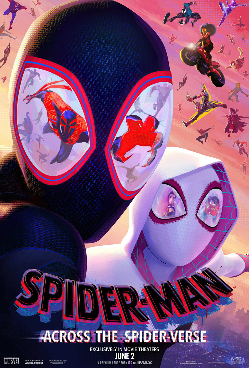 High Quality Spider-man Across The Spider-verse Design 15 A2 Size Movie ...