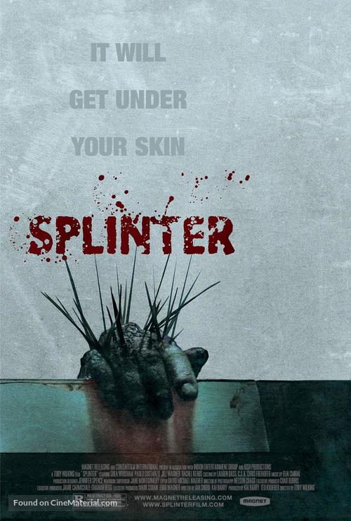 Splinter Movie Poster A2 Size – Pixie Posters